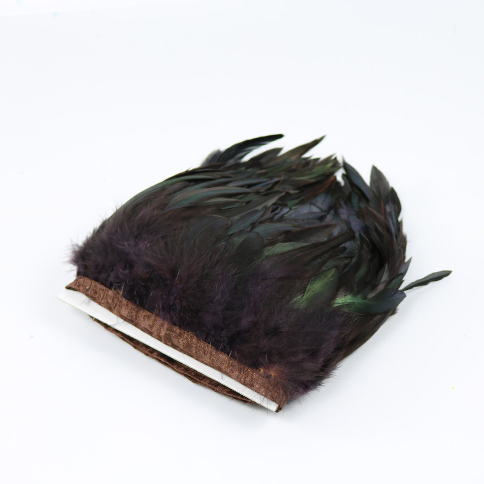 Rooster Schlappen Feather Fringe | 1 Yard – FeatherParadise.com
